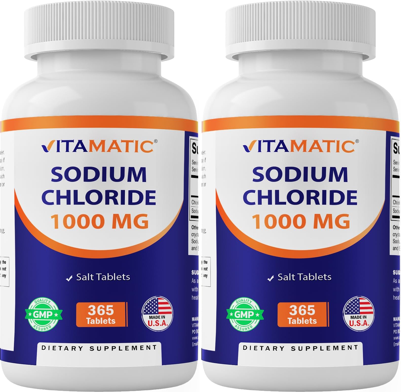 Amazon.com: Nutricost Sodium Chloride 1000mg, 240 Tablets - Salt ...