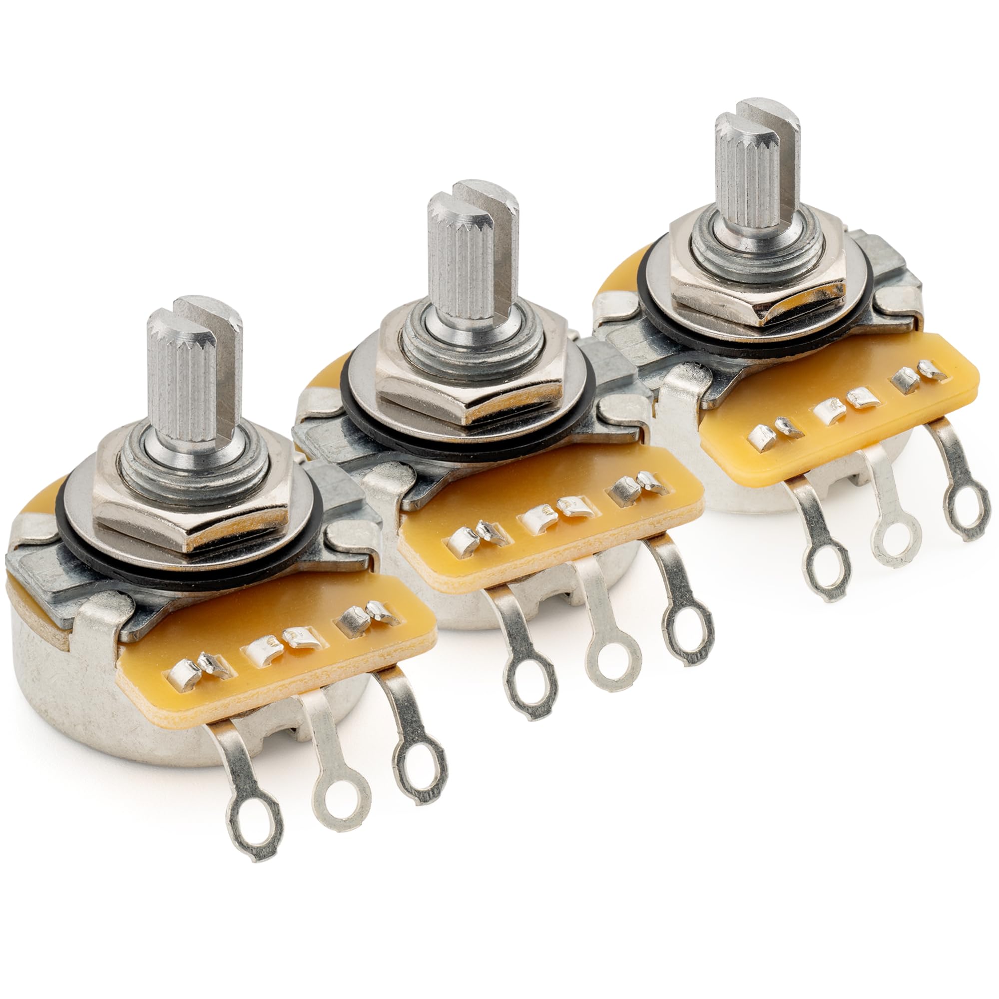 Snapklik.com : CTS 450 A250Kx2+B250K Pots Short Split Shaft 1/4 Inch 10 ...