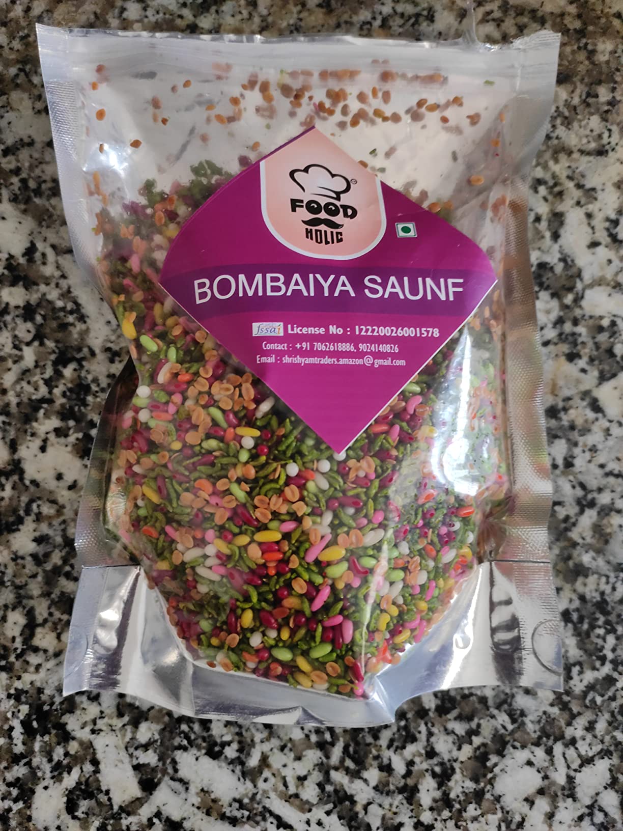 FOODHOLIC Bombaiya Mukhwas/ Mix Saunf mukhwas Mouth Freshener (400 Gm ...
