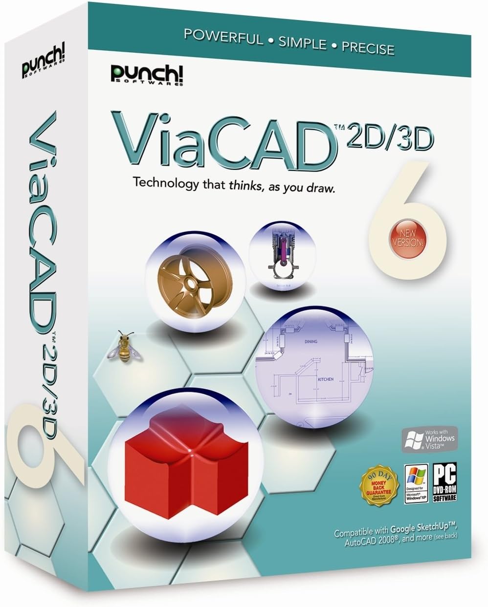 Amazon.com: Punch! ViaCAD 2D/3D V6 [Old Version] : Everything Else