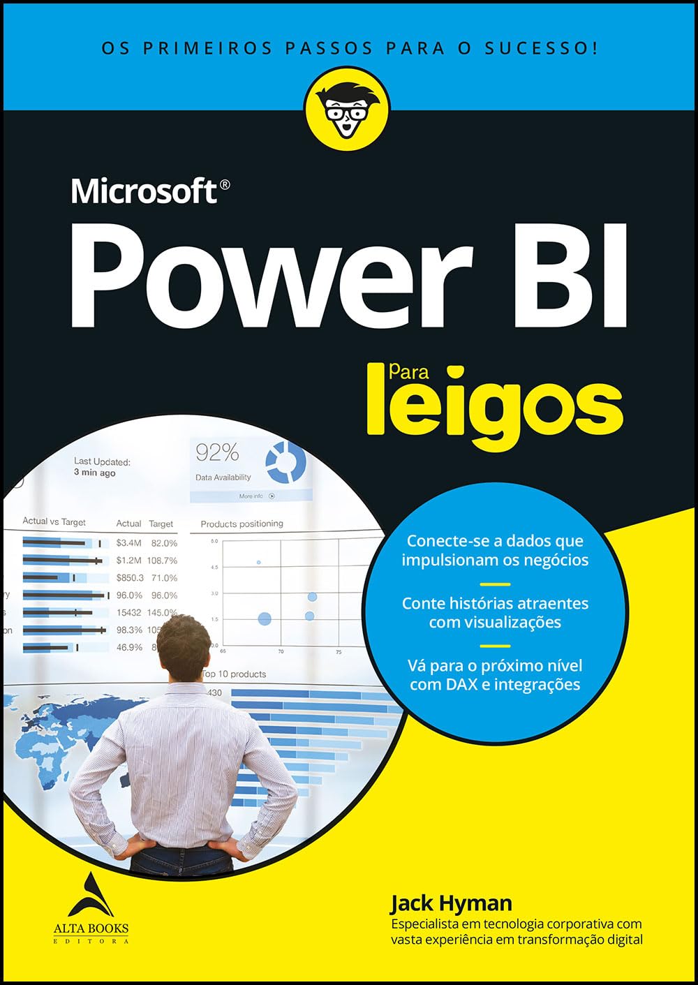 Microsoft Power BI Para Leigos eBook : Hyman, Jack, Palha, Carolina: Amazon.com.br: Loja Kindle