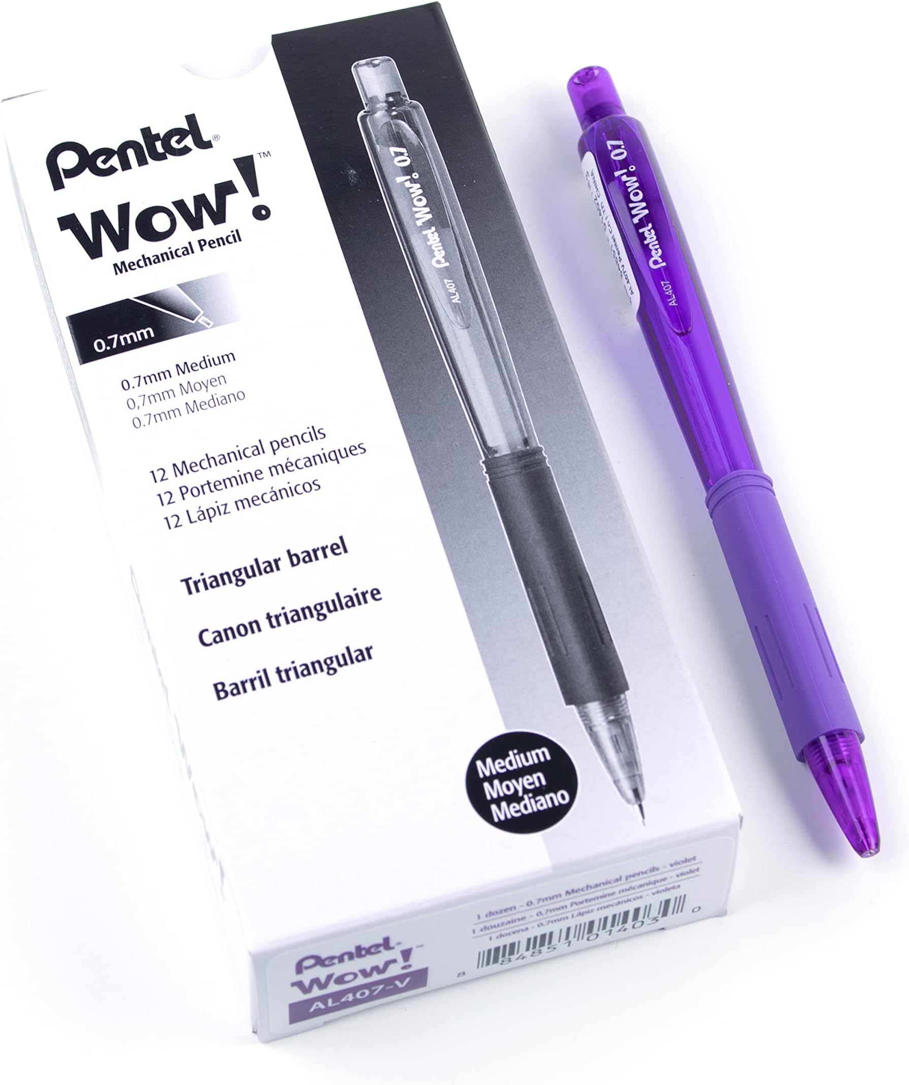 Amazon.com : Pentel Sharplet-2 Mechanical Pencil, Brown Barrel, Box of ...