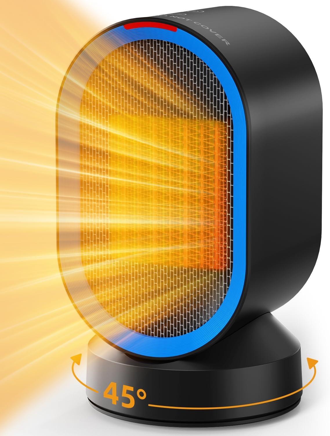 Amazon.com: Optimus H-1418 Retro Design Oscillating Fan Heater : Home ...