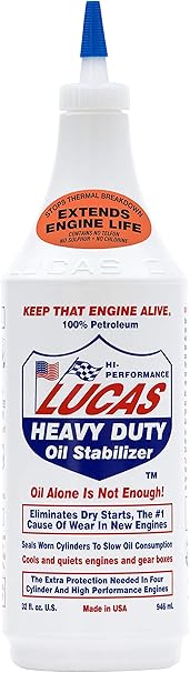 Lucas Oil 10001 Heavy Duty Oil Stabiliser, 946 ml : Amazon.co.uk ...