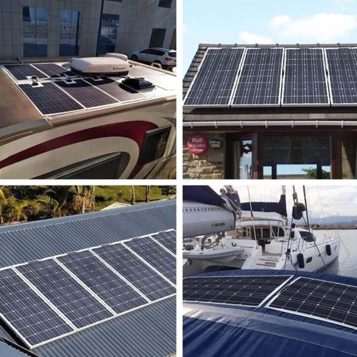 WEBERT Solar Panel Kit Portable Solar Panel 2X300W Flexible Solar ...