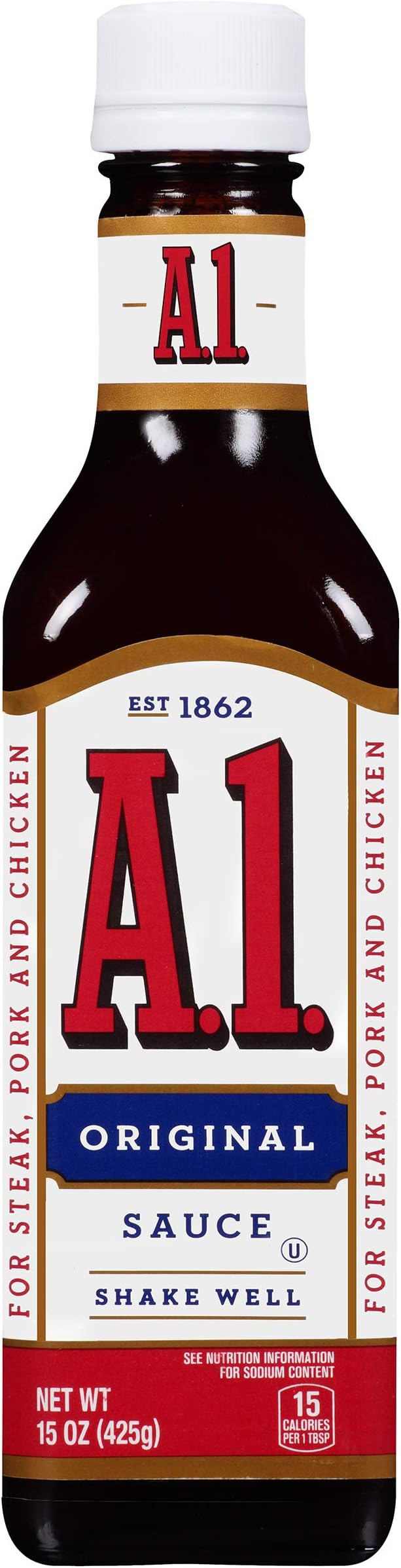 Amazon.com : A.1. Bold & Spicy Sauce with Tabasco (10 oz Bottle ...