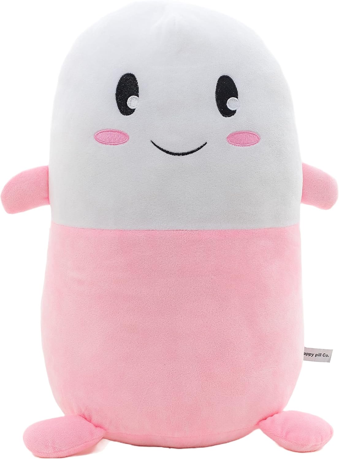 Amazon.com: Happy pill co. Super Cute Pill Plush Toy - Medium-Sized ...