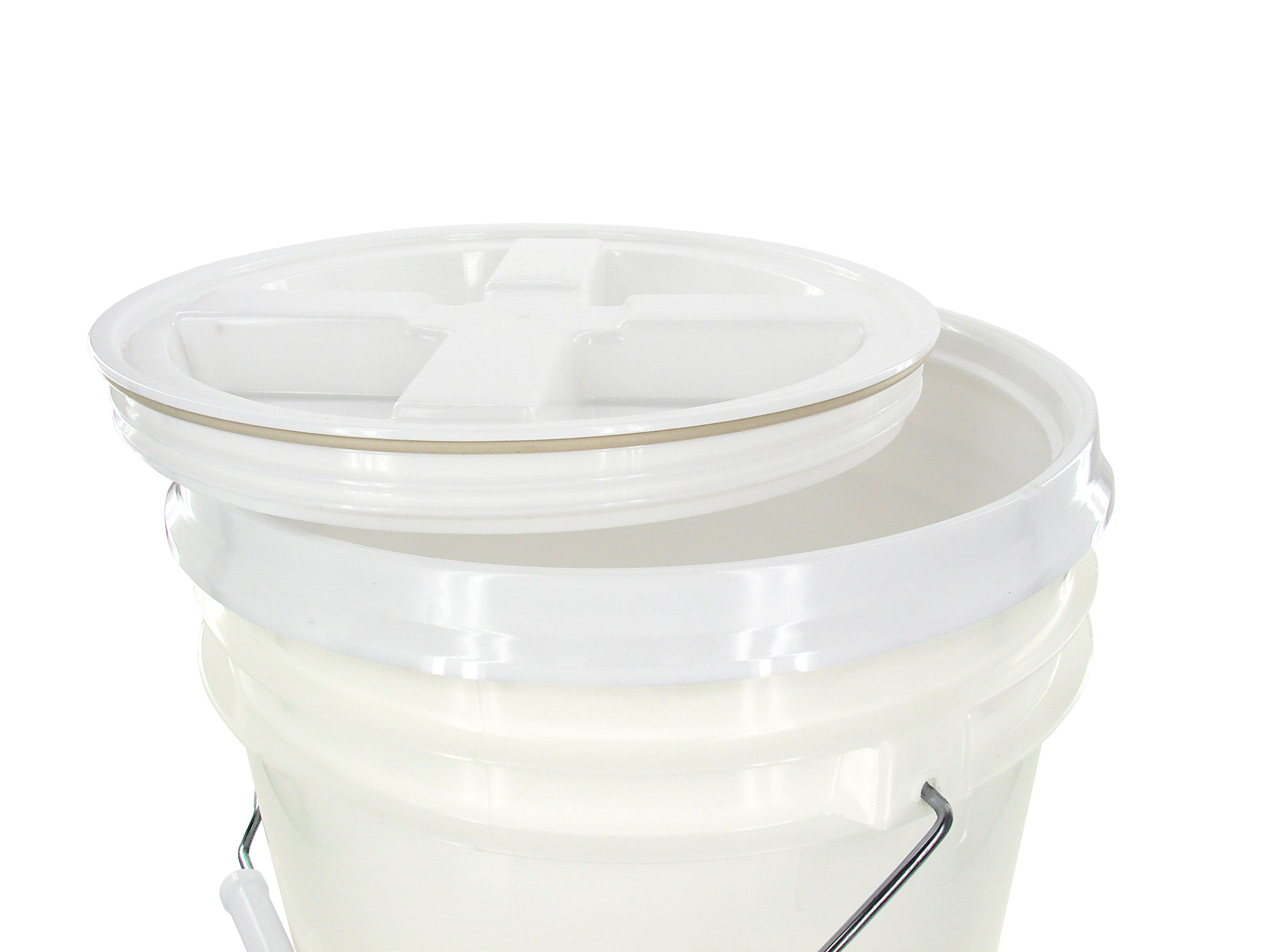 5 Gallon Bucket Gamma Lid Easy Gamma Seal Lid Application