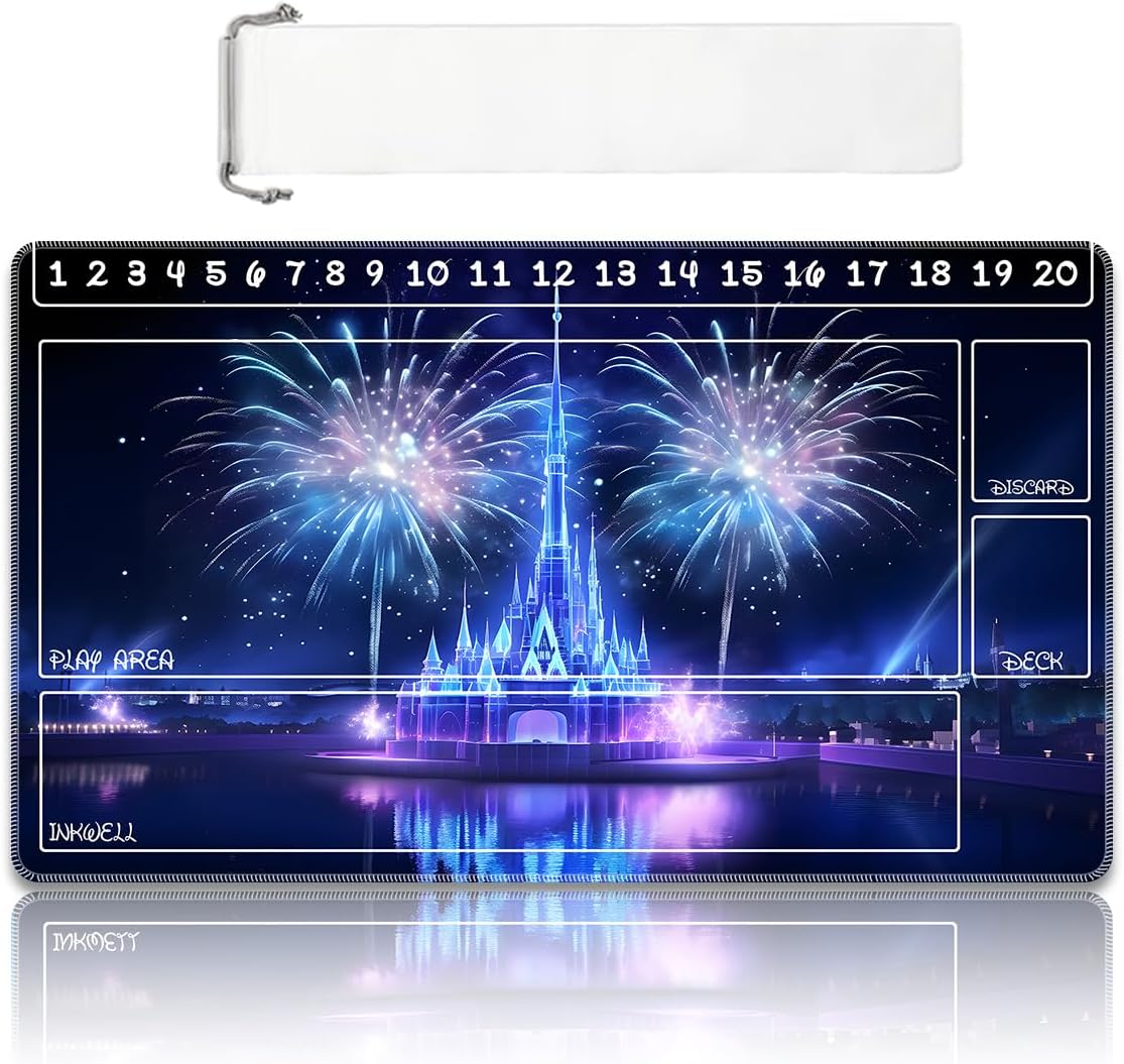 Amazon.com: Playmat Compatible TCG with Free Storage Bags,Game Mat 24 x ...