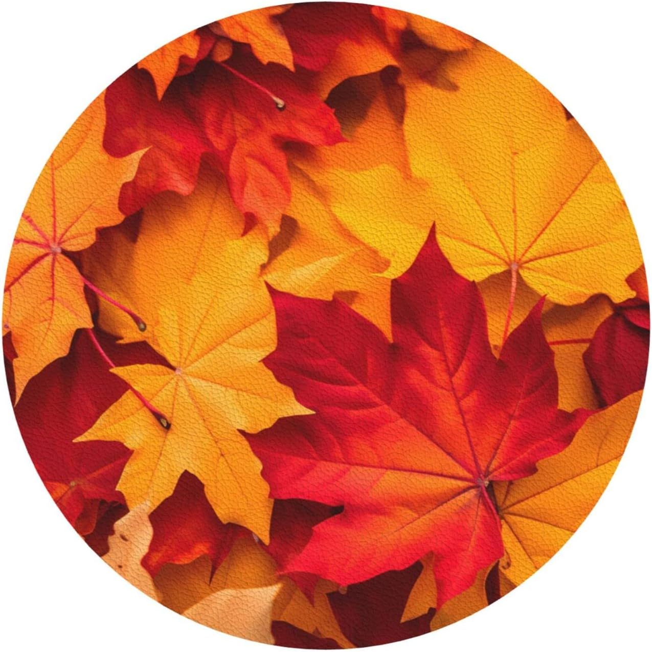 Amazon.com | CoasterStone Autumn Leaves Motif Drink Coaster Set - Four ...