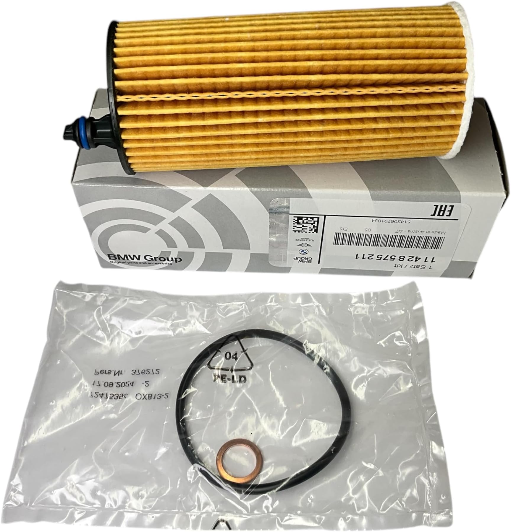 BMW Ölfilter F10/21 F22 E90-93 F30-34 F32-36 F10 F11 F07 F12 F13 F06 ...