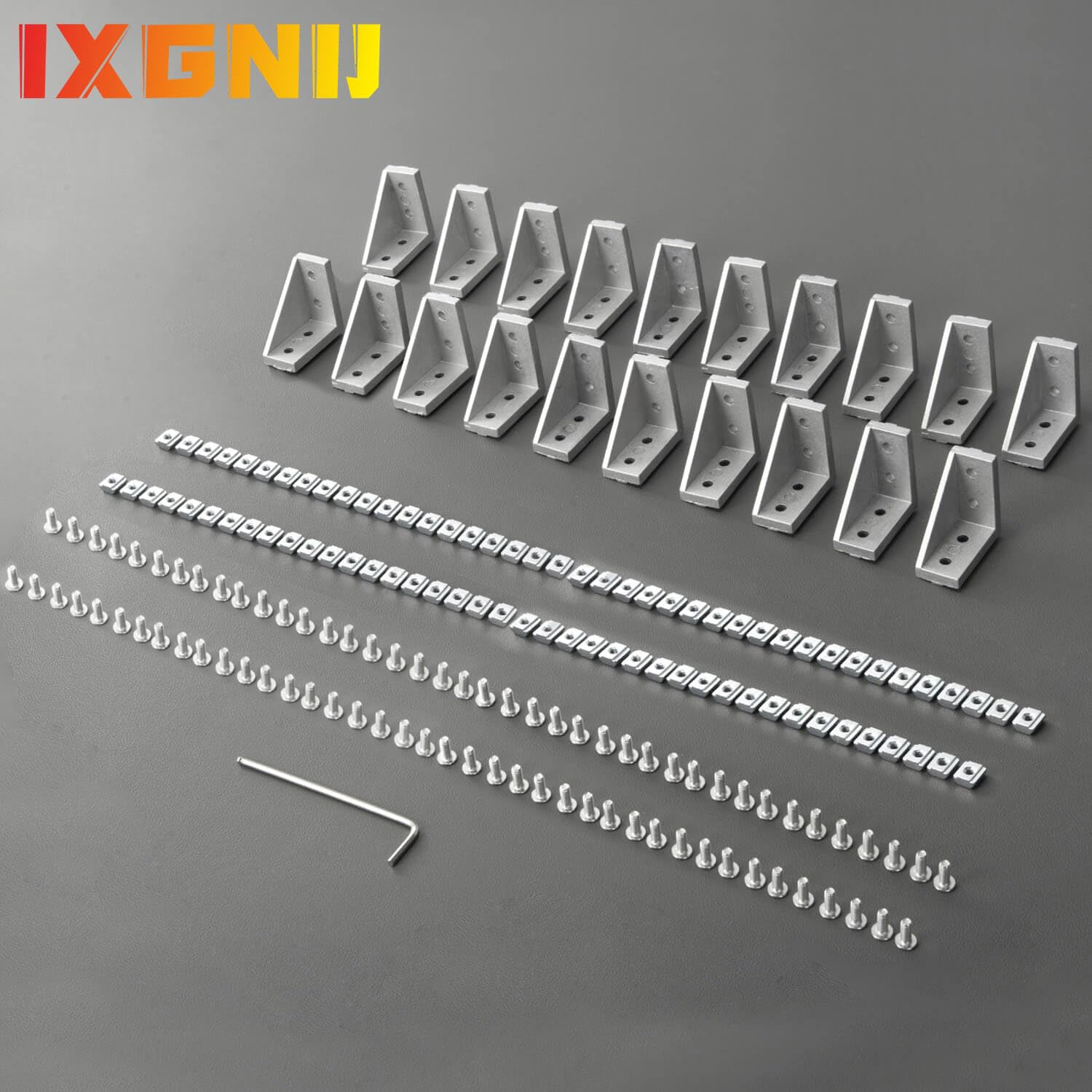 Snapklik.com : 20Set 2040 Corner Bracket Connector For 2040 Aluminum ...