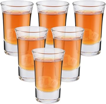 Amazon.com | CKB Products Personalized Company Logo Shot Glasses ...