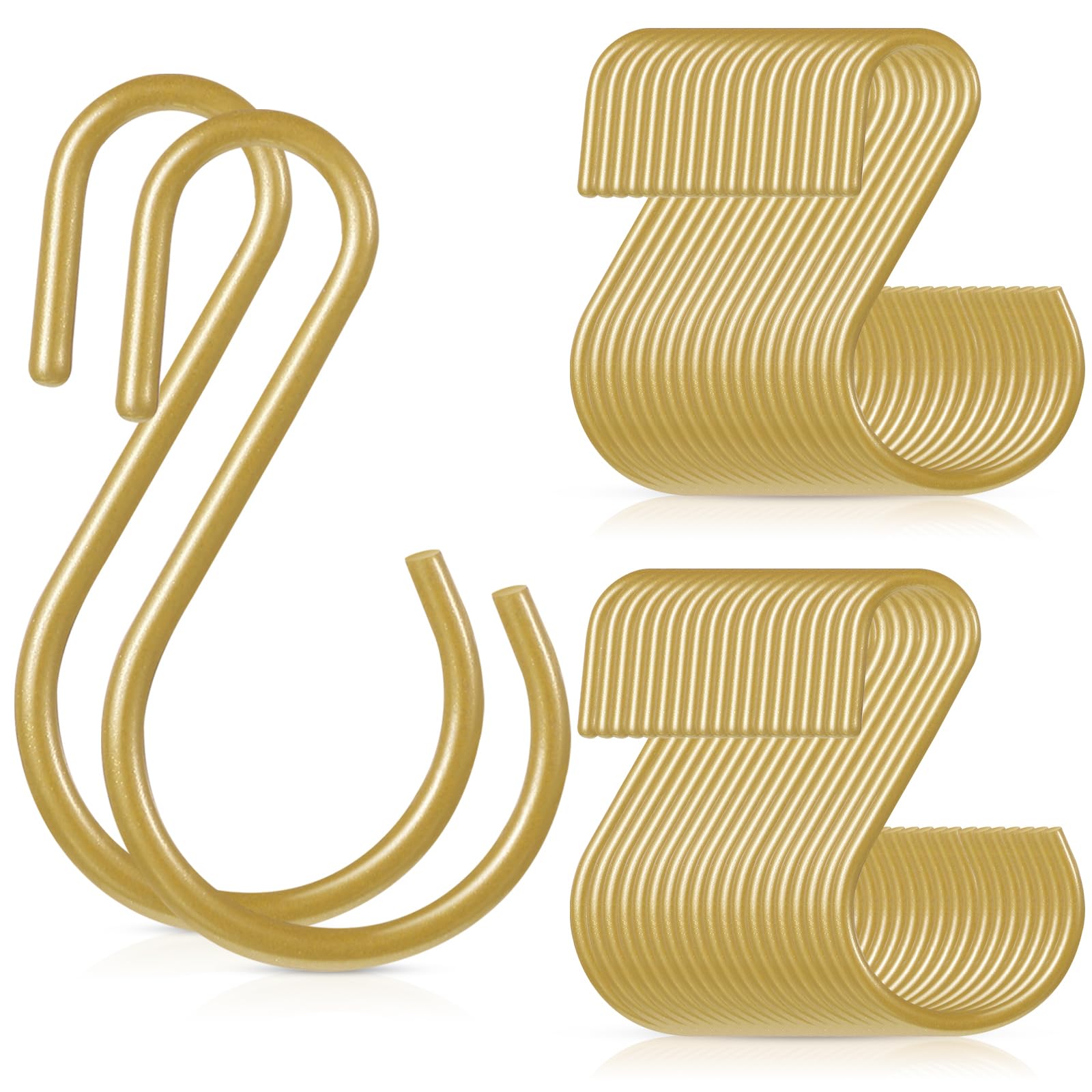 Amazon.com: Sratte S Hooks Mini S Shaped Heavy Duty Metal Hooks for ...