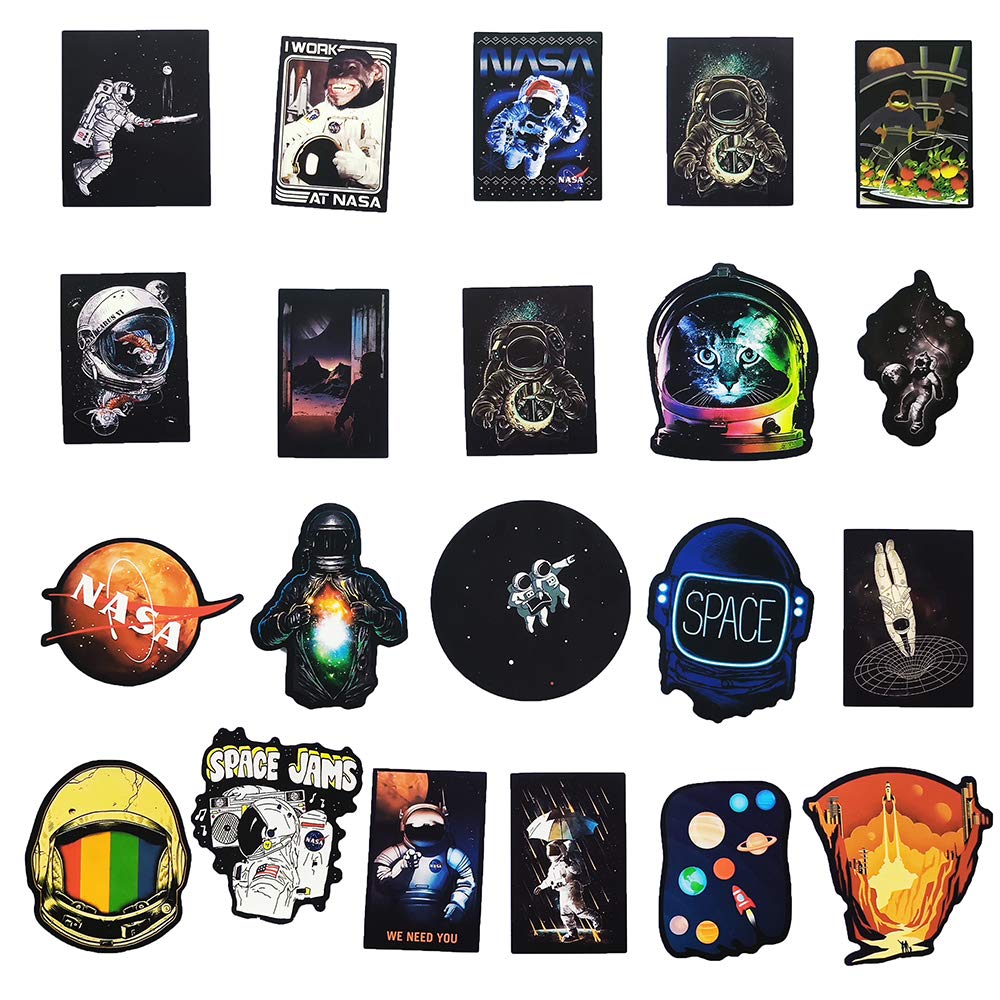 Buy Trendy NASA Space Travel Stickers Pack for Teens Boys Girls|100 Pcs ...