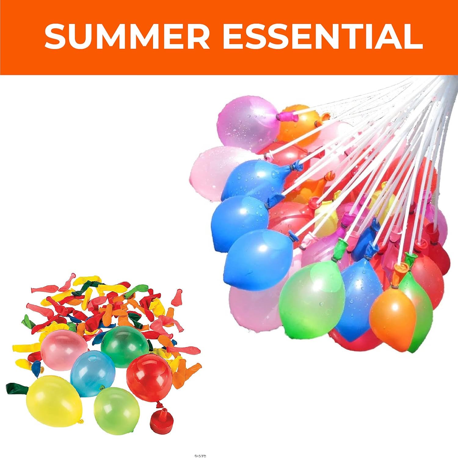 555 PCS Rapid-Fill Water Balloons – AQUAZA Water Balloons – Water ...