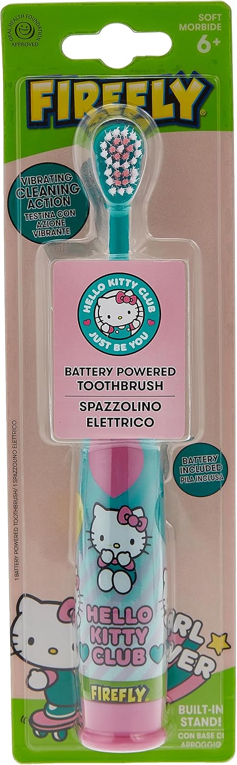 Mr White Jr Turbo Max Toothbrush Hello Kitty Design : Amazon.co.uk ...