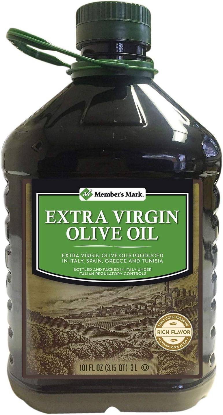 Amazon.com : Massimo Gusto - Extra Virgin Olive Oil - 1 Gallon Tin Can ...