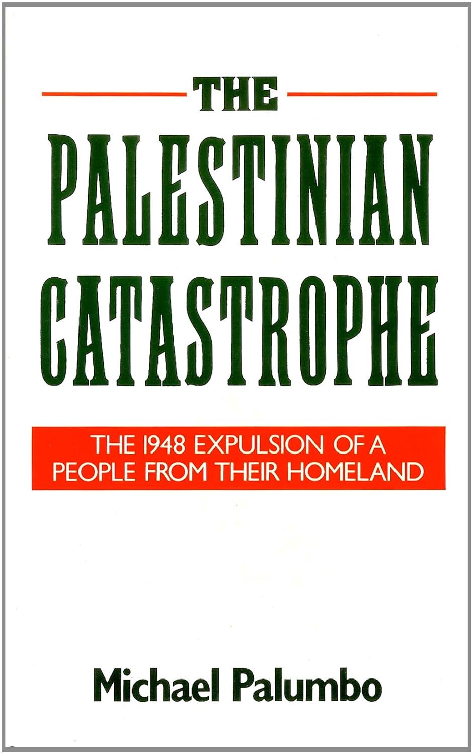 Buy The Palestinian Catastrophe: The 1948 Expulsion of a People from ...