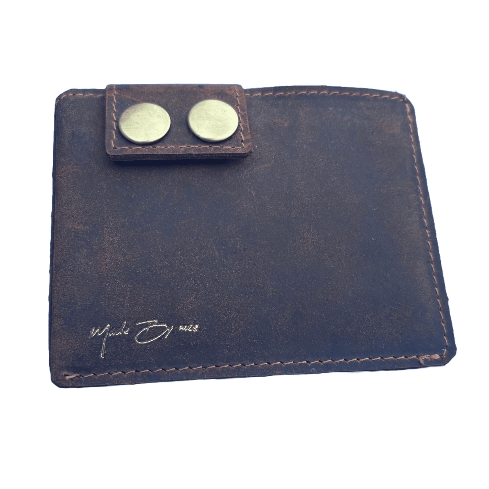 Buy Made By Mee Slim Premium Handmade Grain Leather Card Holder Jacket ...