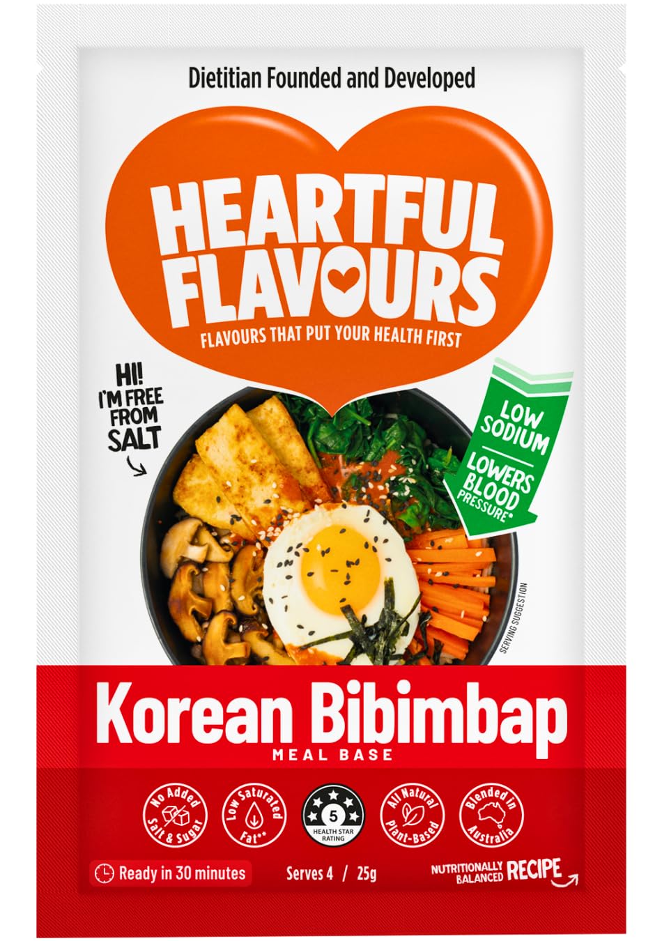 Amazon.com : Heartful Flavours Meal Base Seasonings - Low Sodium, No ...