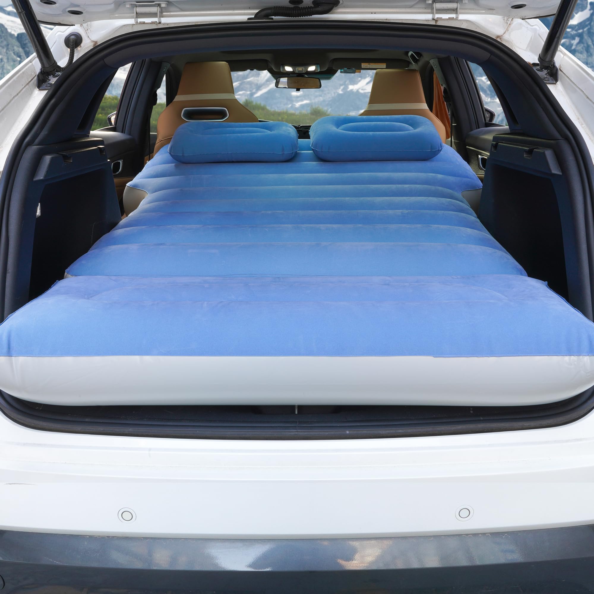 Amazon.com : INFLATEFLY Inflatable Car Air Mattress with Built-in Pump ...