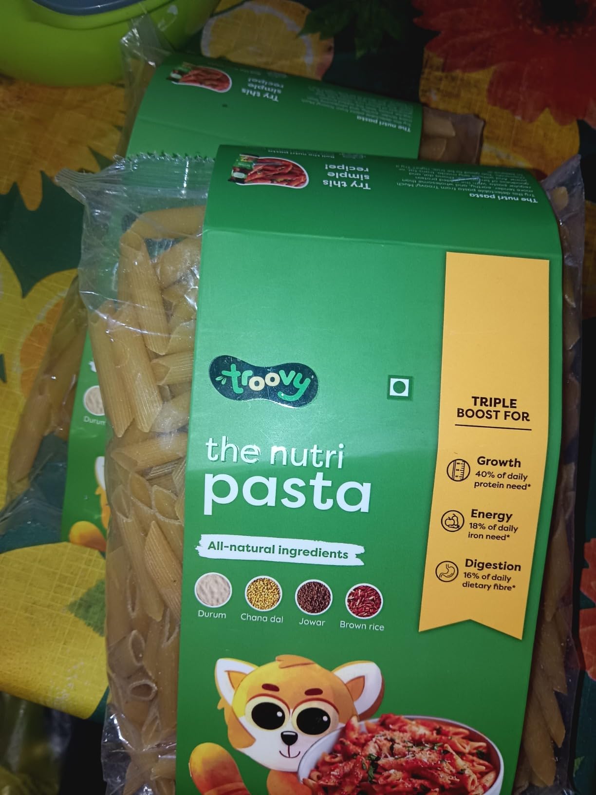 Troovy Millet Penne Pasta (Pack of 2) | Protein & Iron rich | No Maida ...