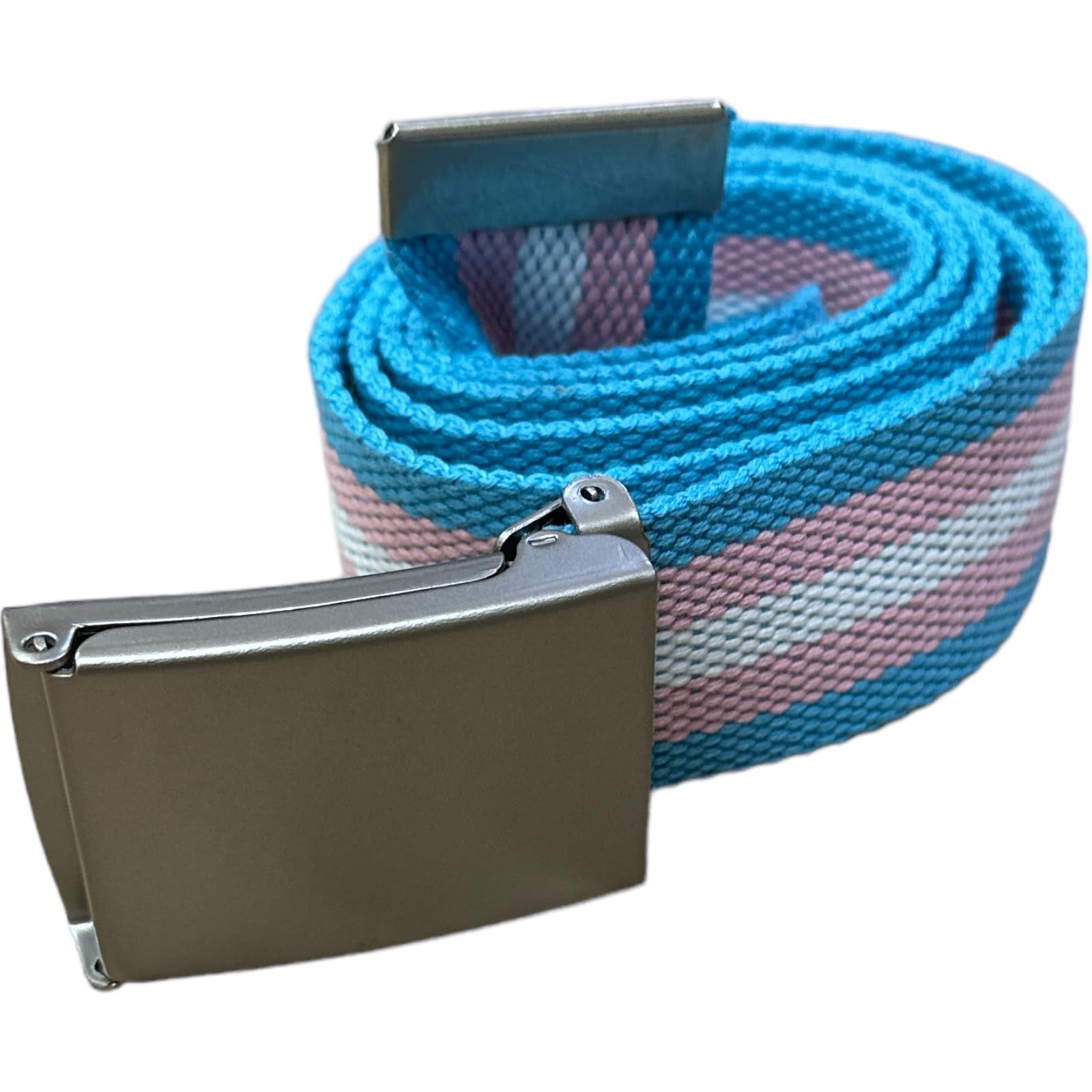 Amazon.com: Pride Gone Wild LGBTQIA+ Transgender Adjustable Canvas Belt ...