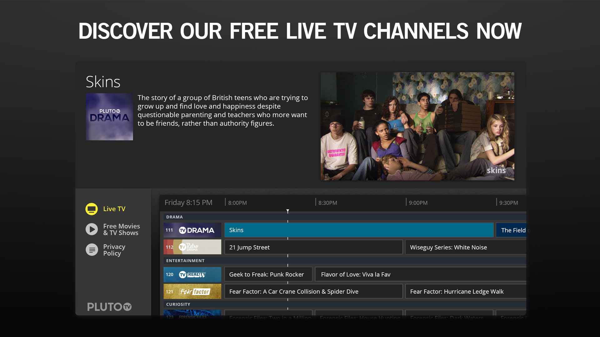 Pluto TV - It’s Free TV:Amazon.co.uk:Appstore for Android