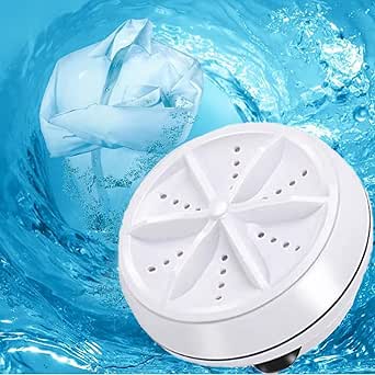 Amazon.com: Portable Mini Washing Machine,Small Dishwashers Ultrasonic ...