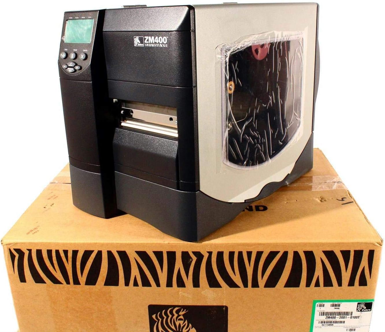 Amazon.com : Zebra ZM400 Thermal Barcode Printer Parallel/Serial/USB ...