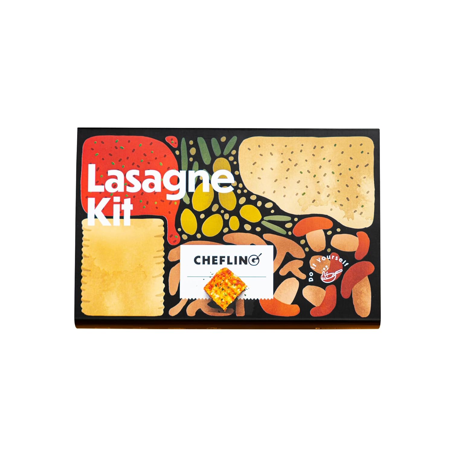 Chefling - Lasagne Kit For 2 - Craft Authentic Italian Delights at Home ...