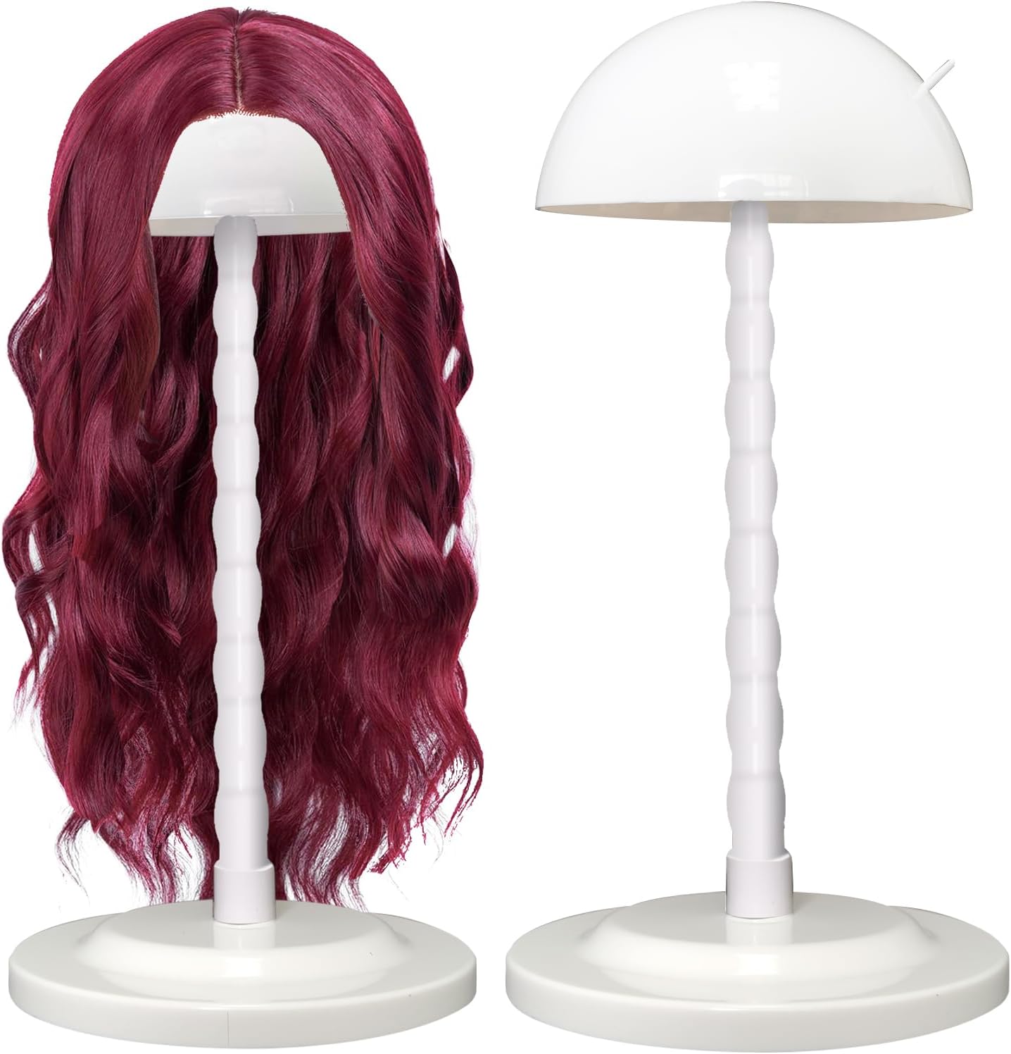 Amazon.com : Generic Wig Stand 1PC Wig Head Stand 13.8 Inch Portabl Wig ...