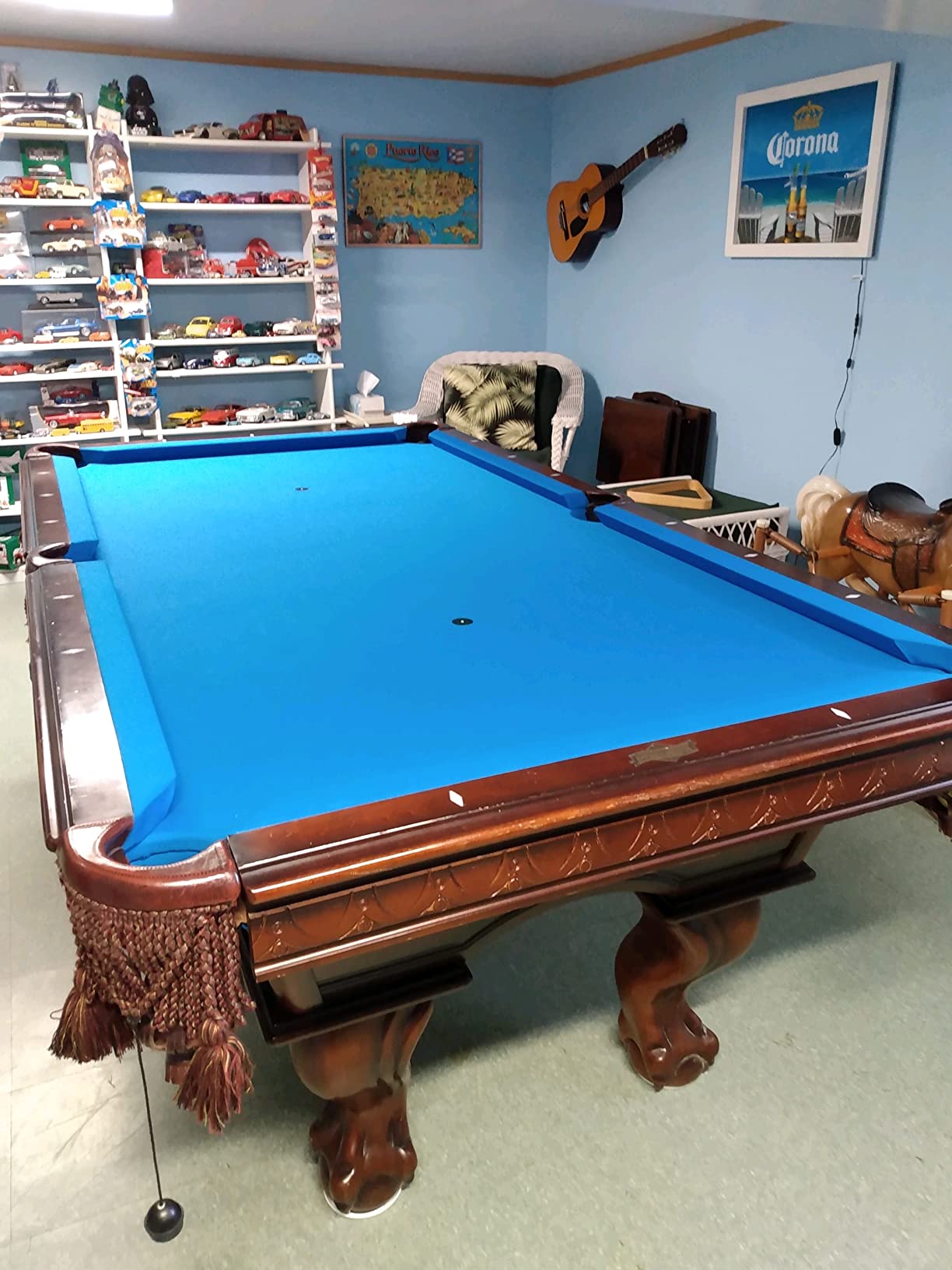 $15/mo - Finance Boshen Worsted Blend Billiard Cloth Pool Table Felt ...