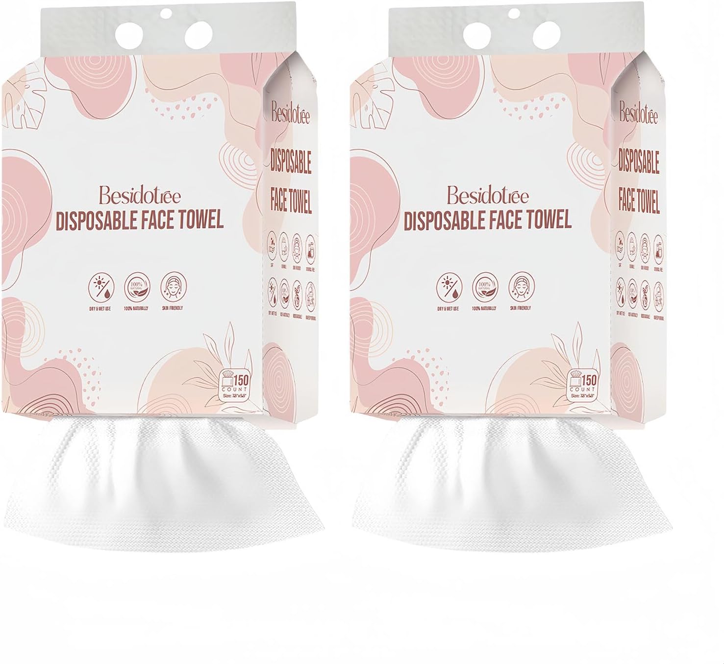 Amazon.com: Disposable Face Towel 300 Counts Soft and Durable ...