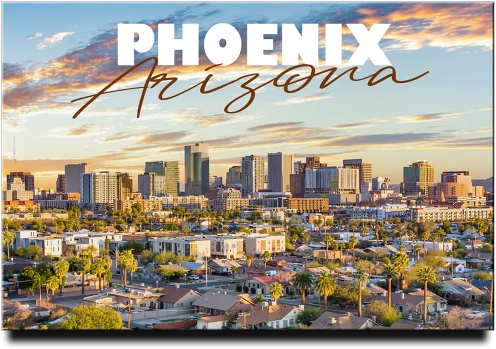 Amazon.com: Phoenix Fridge Magnet Arizona Travel Souvenir : Home & Kitchen