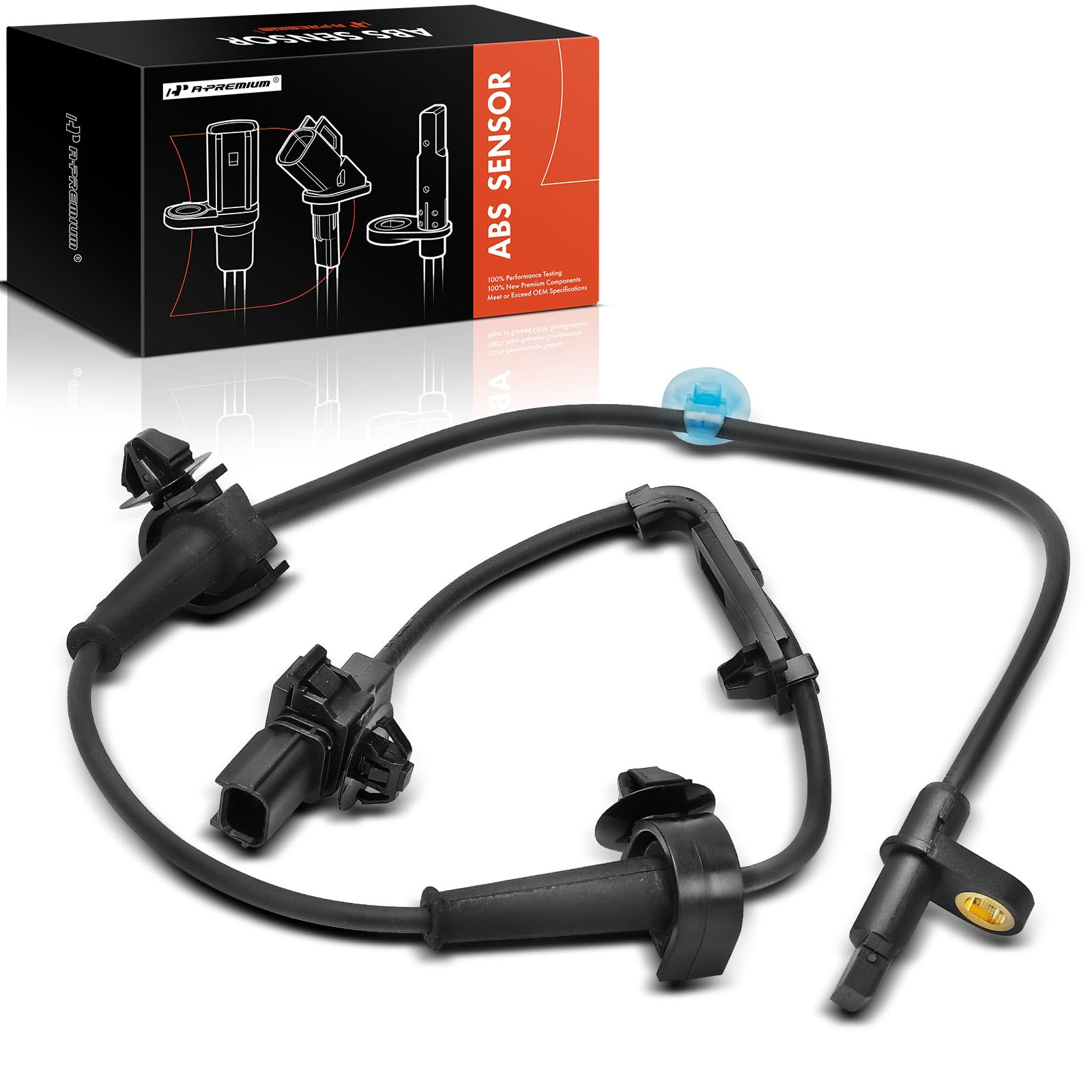 A-Premium ABS Wheel Speed Sensor Compatible with Honda Civic 2012-2015 ...