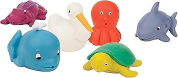 Amazon.com: Battat Sea Bath Buddies : Toys & Games