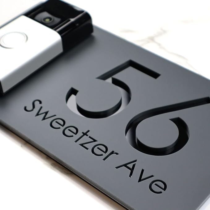 K Smart Sign | Bellissima A4 DB H31 & H32 | Matt Gray Personalised ...