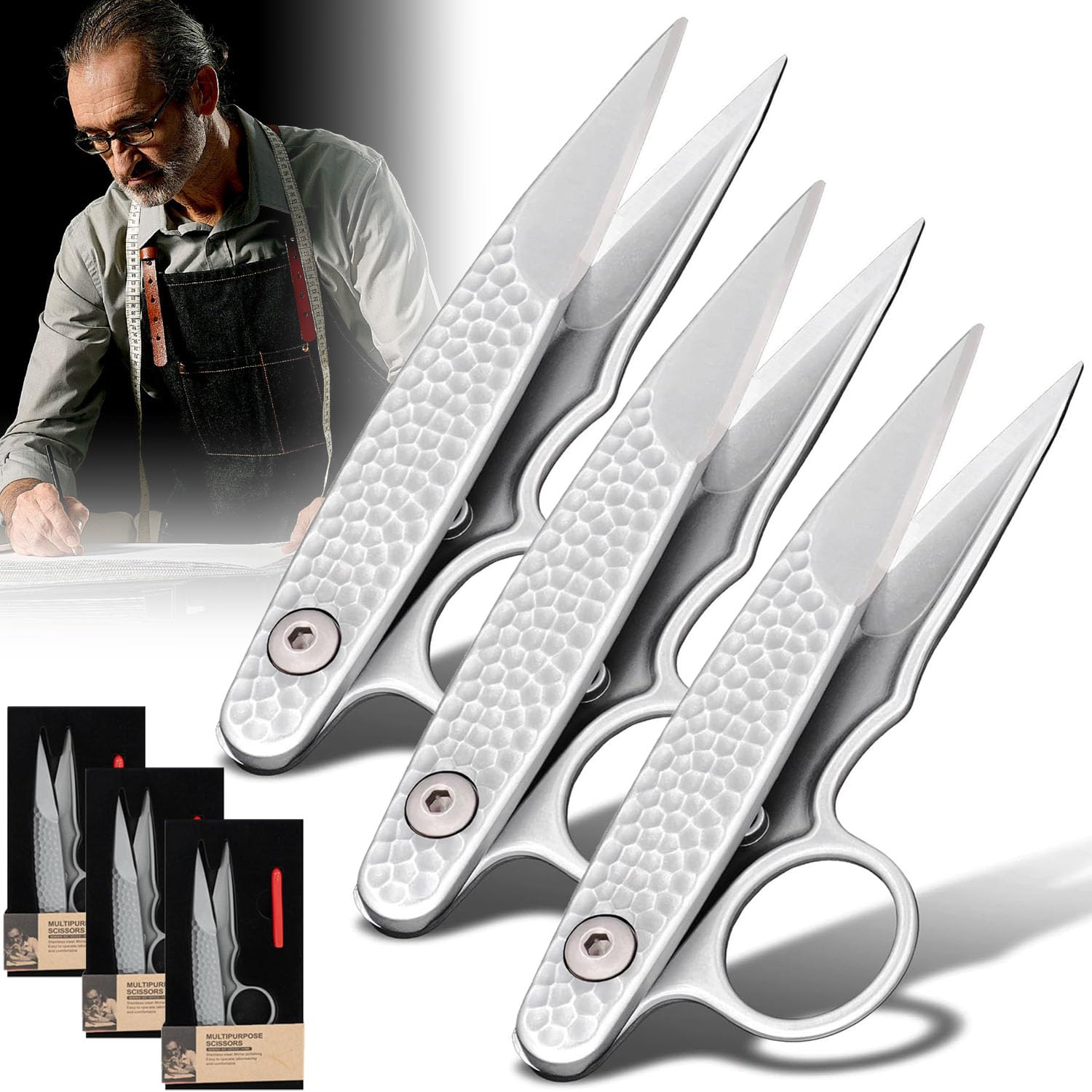 Amazon.com: Nipmaster Premium Tailor Scissors, Small All Purpose ...