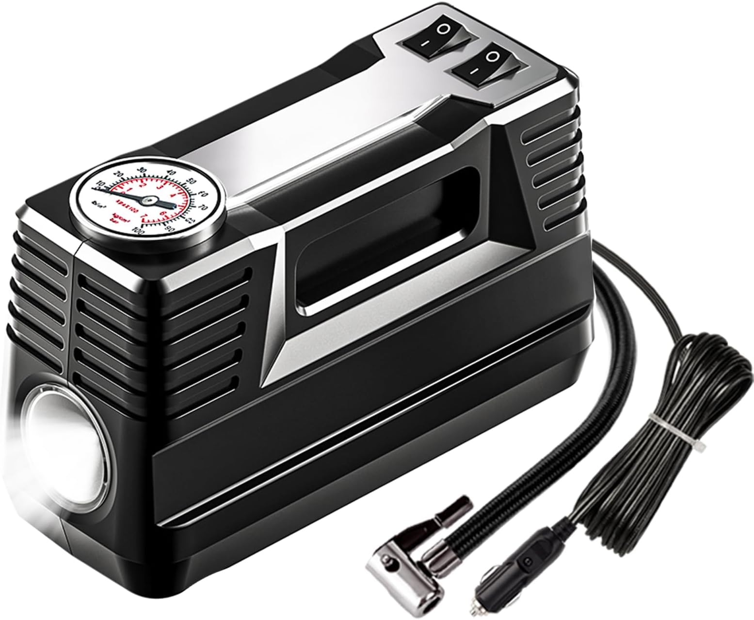 Amazon.com: IGADG 12V Small Tire Inflator & Air Compressor for Car and ...