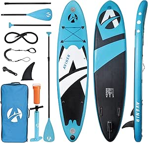 Aviner Tavola SUP Gonfiabile, Stand Up Paddle Board 150KG MAX / 305×71× ...