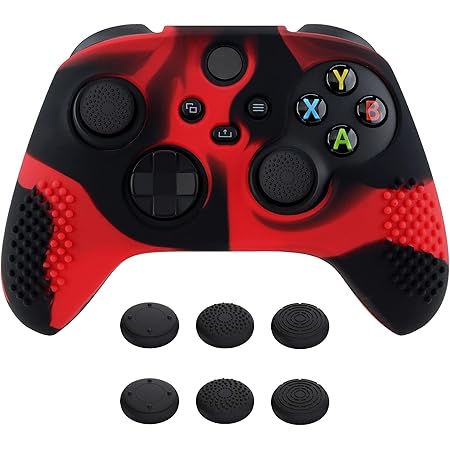 Amazon.com: Xbox-One Controller Skin, BRHE Anti-Slip Silicone Cover ...