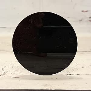 Laser Cut Black Acrylic Circles 25mm to 100cm Diameter Packs of 10 ...