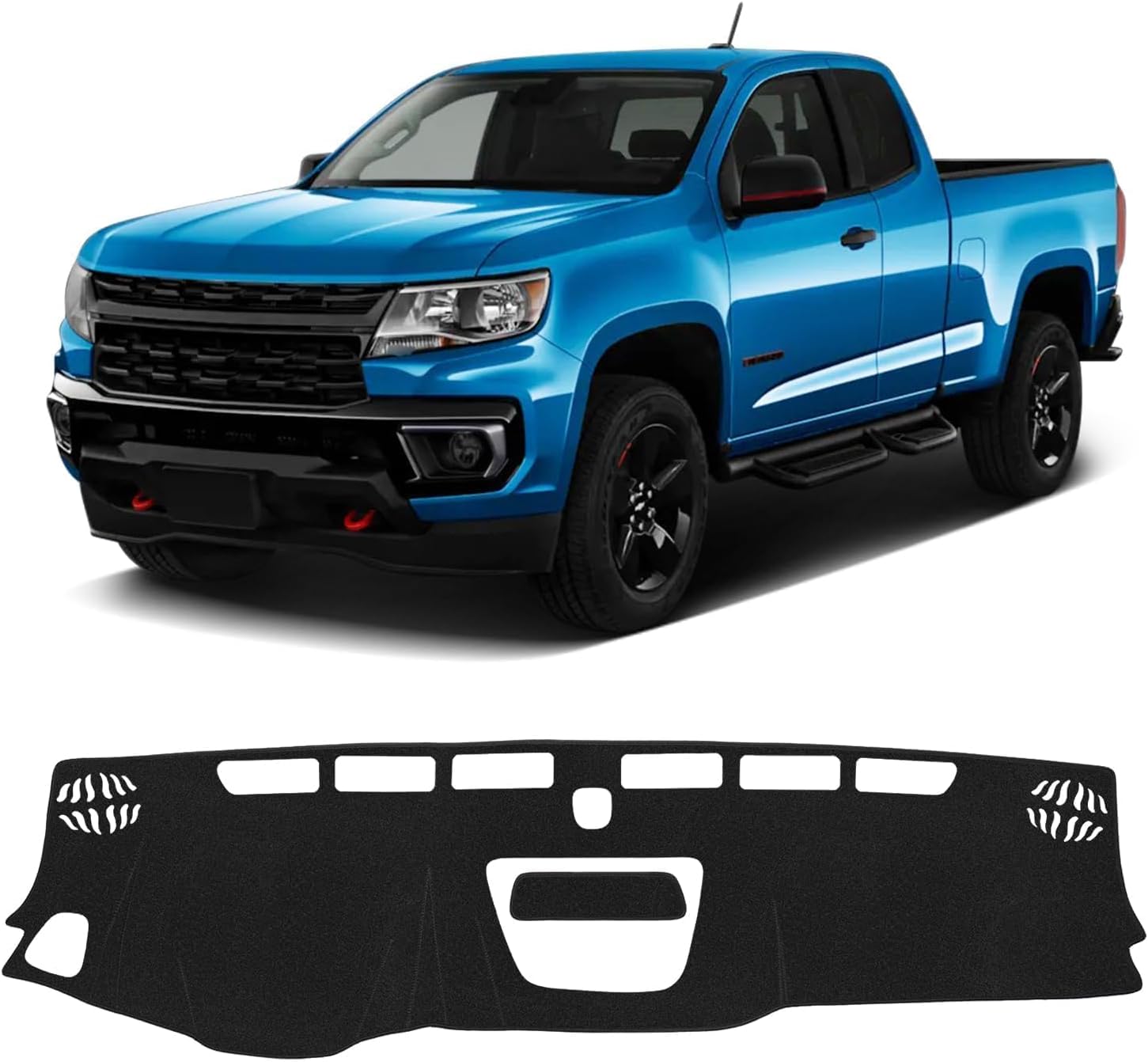 Amazon.com: KUST Car Dash Cover for Chevy Chevrolet Colorado 2015-2021 ...