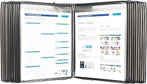 Amazon.com : display book folder,leaflet holder wall mounted, 20 ...