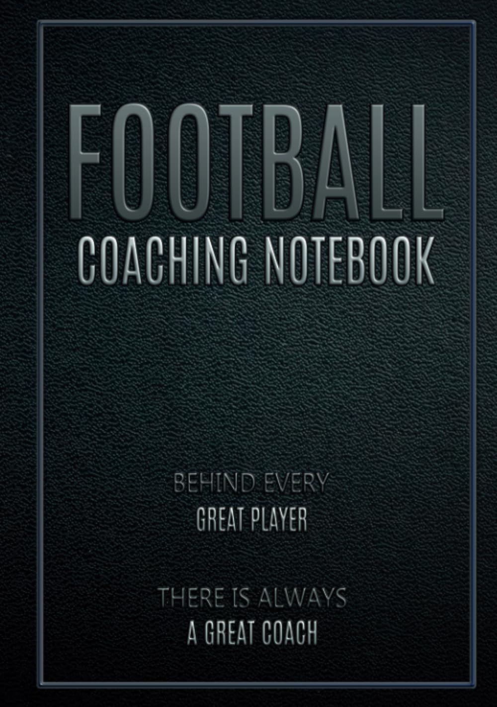 Football Coaching Notebook: Coach Logbook - Training Coach session ...