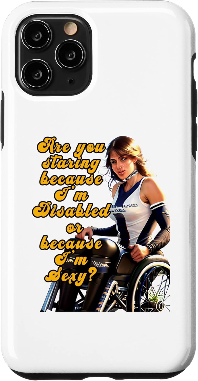 Amazon.com: iPhone 11 Pro Pretty Handicapped Crippled Amputee Disabled ...