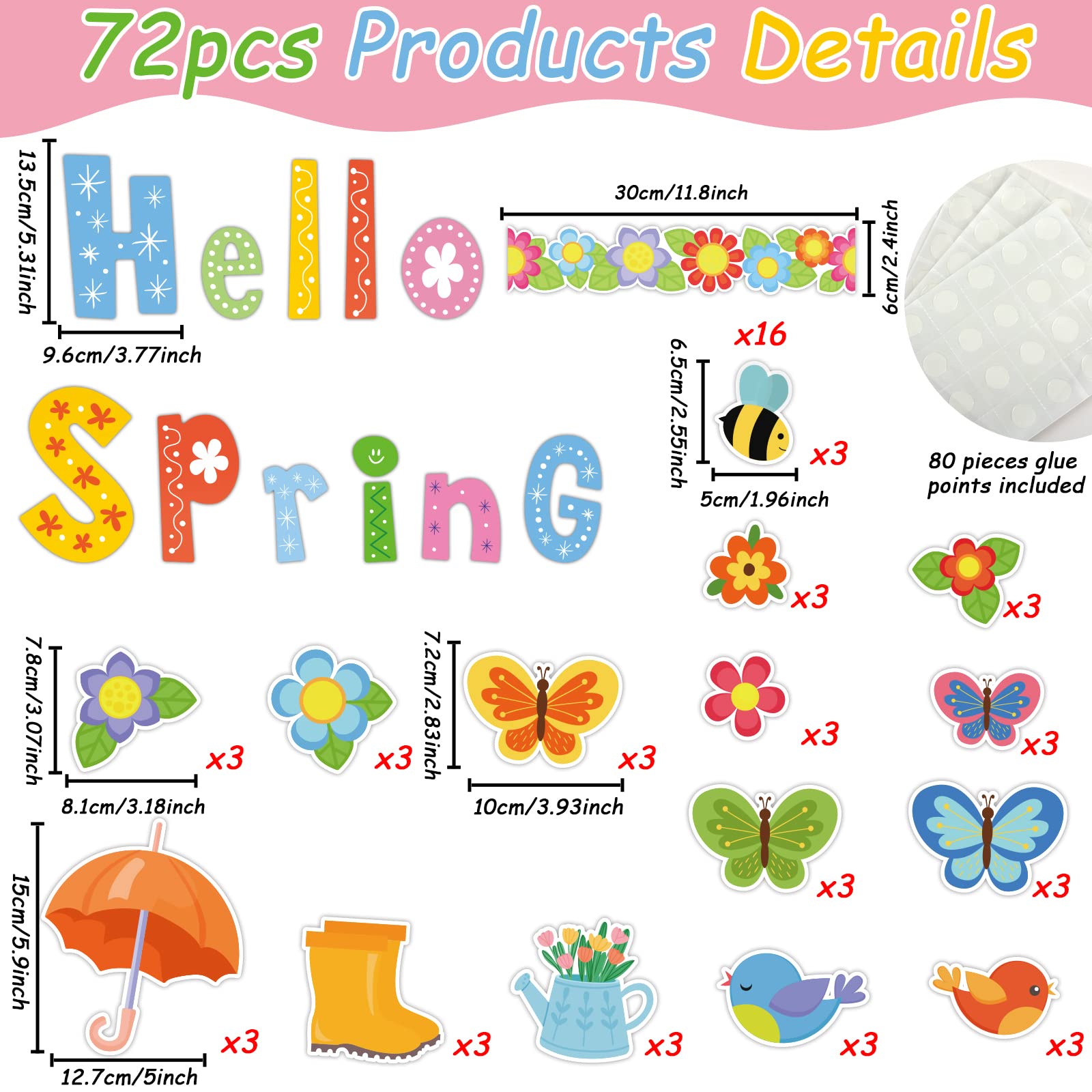 Snapklik.com : Hello Spring Bulletin Board Set - Classroom Decoration ...