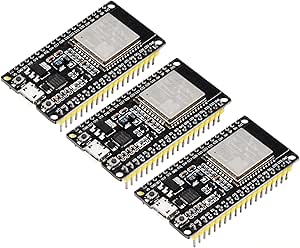 3 pack ESP32 Development Board 2.4 GHz Dual Core WLAN WiFi + Bluetooth ...